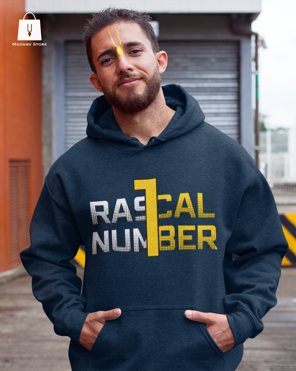 Rascal number 1 | Premium Cotton Hoodie for Men – Madhav Store