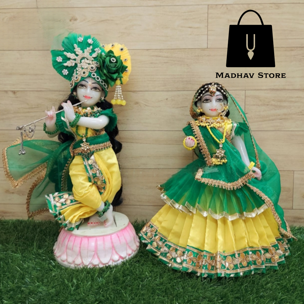 Beautiful Summer Dresses for Radha Krishna – Madhav Store